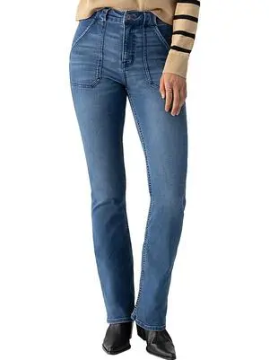 Sanctuary Hayden Bootcut Denim Jeans - Lucky Stre