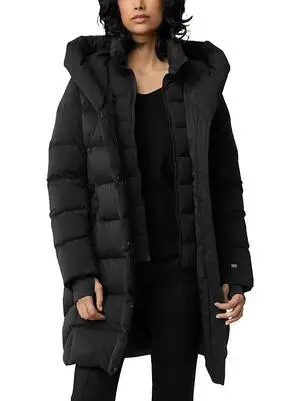 Soia & Kyo Sonny Hooded Down Coat - Black