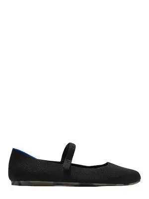 Rothy's The Square Mary Jane Flats - Black