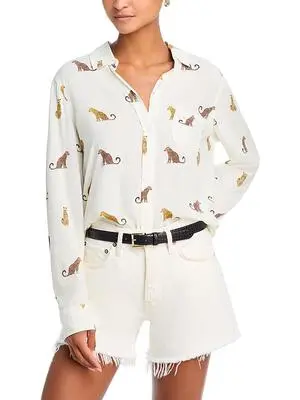 Rails Kathryn Star Shirt Wild Animals