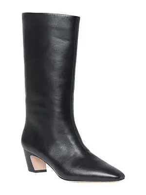 LOEFFLER RANDALL Pointed Mid-shaft Boots - Black