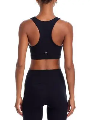Splits59 Lexi Rigor Racerback Sports Bra Black/olive