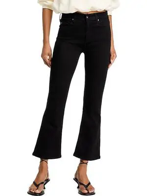 Ag Farrah Mid-rise Cropped Bootcut Jeans - Alchemy