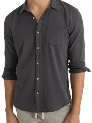 Marine Layer Classic Stretch Selvage Shirt - India Ink