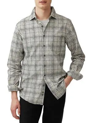 Rodd & Gunn Brookdale Button Front Shirt - Charcoal