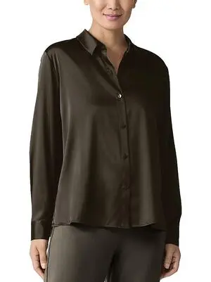 Eileen Fisher Classic Collared Shirt - Wren