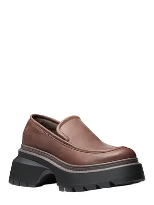 Michael Kors Michael Kors Shiloh Platform Loafers Chocolate