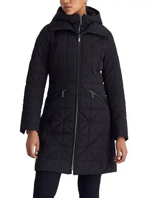 Dawn Levy Camile Hooded Coat - Black