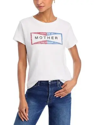 MOTHER The Boxy Goodie Goodie Graphic Tee - Fluff Fast As Mother