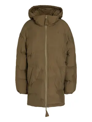 GANNI GANNI Quilted Shell Hooded Jacket