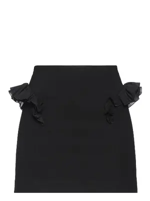 NENSI DOJAKA Mini Skirt With Ruffle Detail - Black