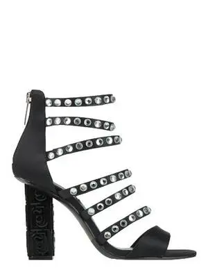 LIU •JO Ankle Strap Sandals - Black