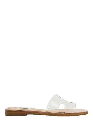 Pink Steve Madden Hadyn Leather Sandals - Multicolored