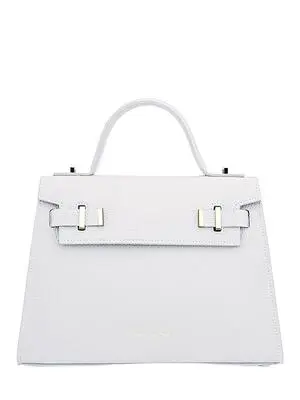 TEDDY BLAKE Ava 11 Top Handle Bag - White