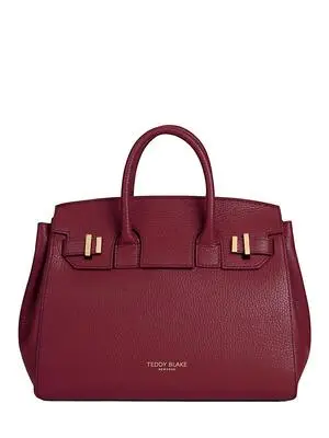 TEDDY BLAKE Gigi Stampatto 11 Handbag - Dark Red