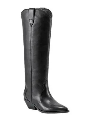 Marc Fisher Ander Knee High Boot By Marc Fisher LTD Black