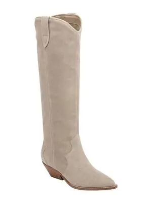 Marc Fisher Ander Knee High Boot By Marc Fisher LTD Taupe