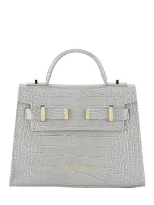 TEDDY BLAKE Teddy Blake Ava Croco Embossed Bag