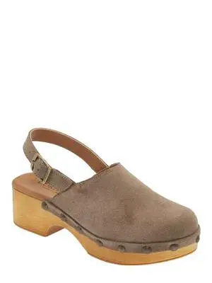 Cordani Wilkes Platform Clog - Fango Suede