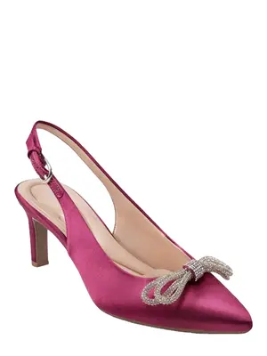 Easy Spirit Roxanne Slingback Pumps Deep Pink