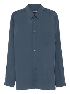 TOM FORD Button-down Shirt - Blue
