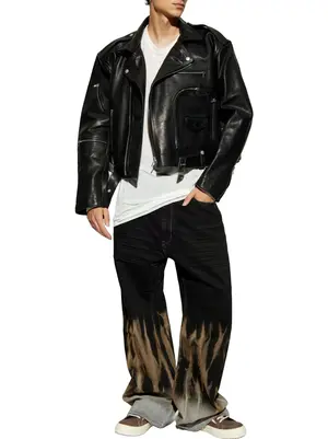 RICK OWENS Rick Owens DRKSHDW Degradé-Effect Jeans