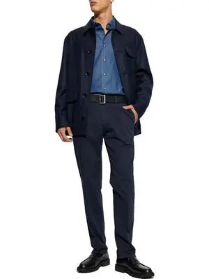 Brioni Buttoned Wool Jacket - Blue
