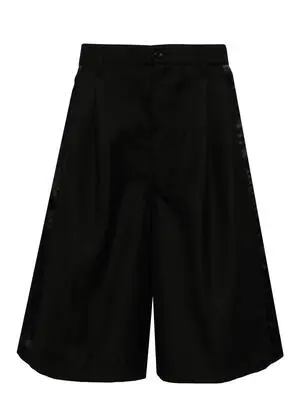 Comme Des Garçons Pleated Shorts - Black