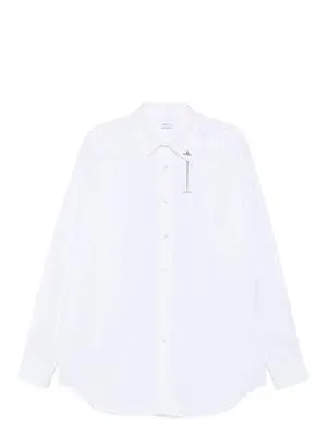 Alexander McQueen Cross-bar Chain Shirt - White