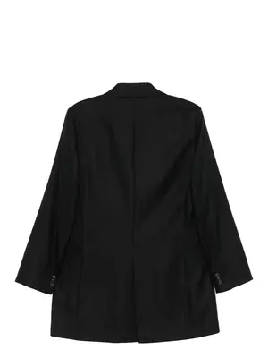 Our Legacy Queens Pinstripe Blazer - Black