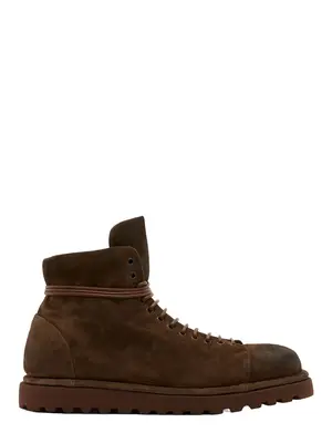 Marsèll Pallottola Combat Boots - Brown