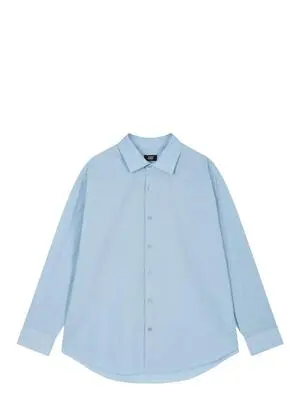 STUDIO TOMBOY Long-sleeved Shirt - Blue