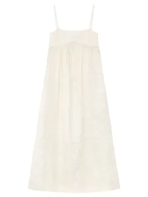 Loulou De Saison Cavola Maxi Dress - Neutrals