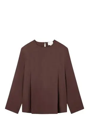 Loulou De Saison Adalyn Blouse - Brown