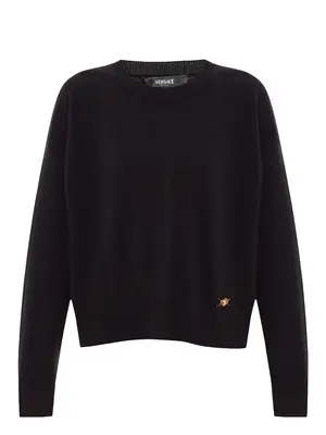 Versace Logo Sweater - Black