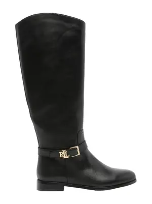 RALPH LAUREN Lauren Ralph Lauren Logo-Plaque Boots