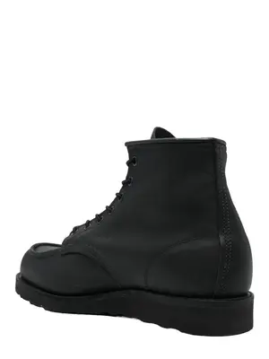 Red Wing Leather Ankle Boots - Black