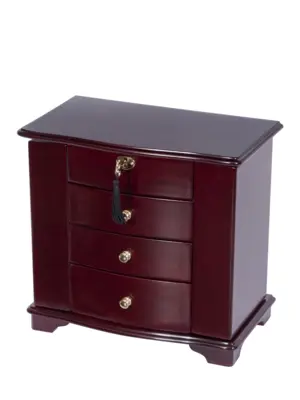 MELE & CO Waverly Jewelry Box - Cherry