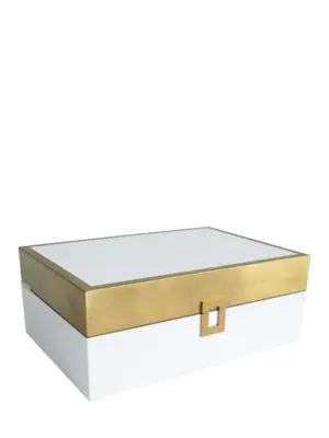 MELE & CO Mab London Jewelry Box - White