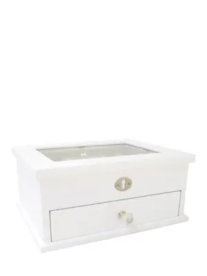 MELE & CO Mini Lili Jewelry Box - White
