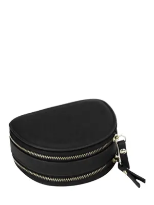MELE & CO Mini Travel Jewelry Case - Black
