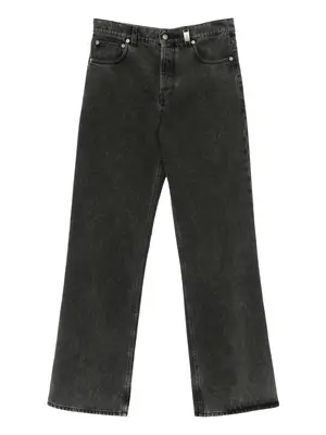 Alexander McQueen Straight-leg Jeans - Black