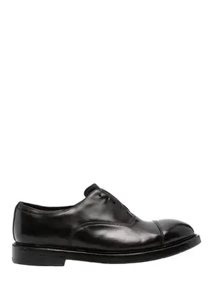 Premiata Leather Oxford Shoes - Brown
