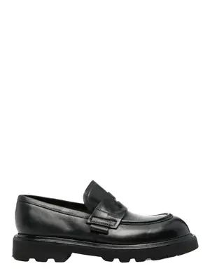 Premiata Leather Loafers - Black