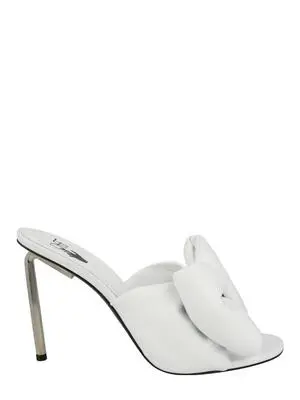 OFF-WHITE OFF Bow High Allen Pointed Sandal