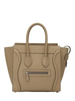 CELINE Céline Luggage Micro Tote