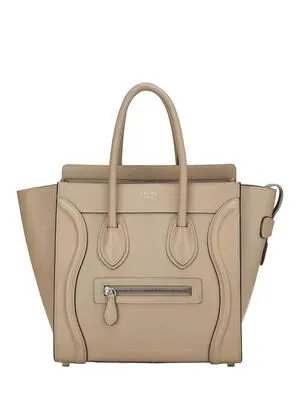 CELINE Céline Luggage Micro Tote