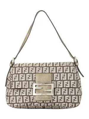 Fendi Zucchino Lurex Mama Mini Brown