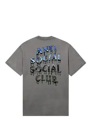 ANTI SOCIAL SOCIAL CLUB Mind Melt Tee Shirt - Grey
