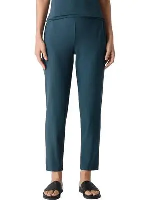 Eileen Fisher Slim Ankle Pants Alpine